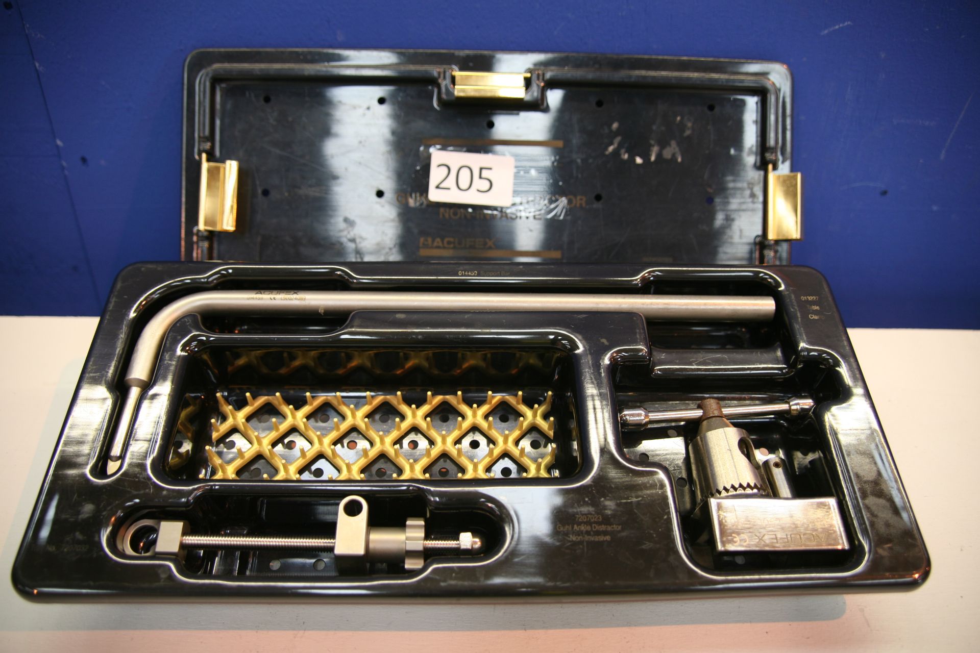 Acufex Guhl Ankle Distractor in Sterilisartion Container