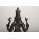 Arte Indiana. A large bronze statue of Shiva Pashupati (Lord of Animals ...