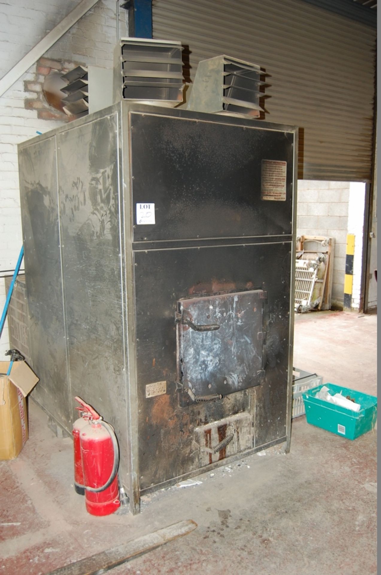 Wood Waste Technology Wood Burner / Model: WT15 / Yr: 2009 / £20 ...