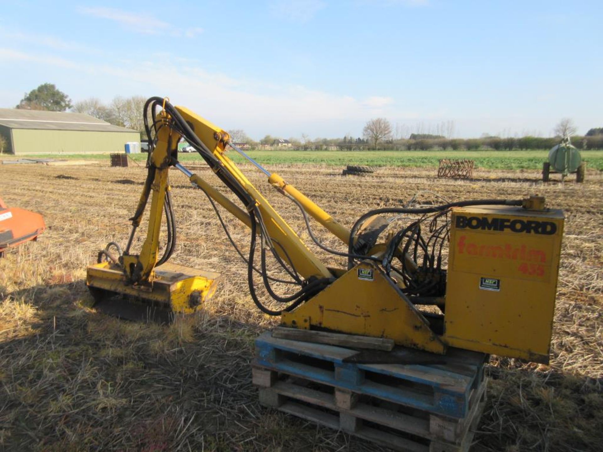 Bomford Farmtrim 435 mounted hedge cutter, LH