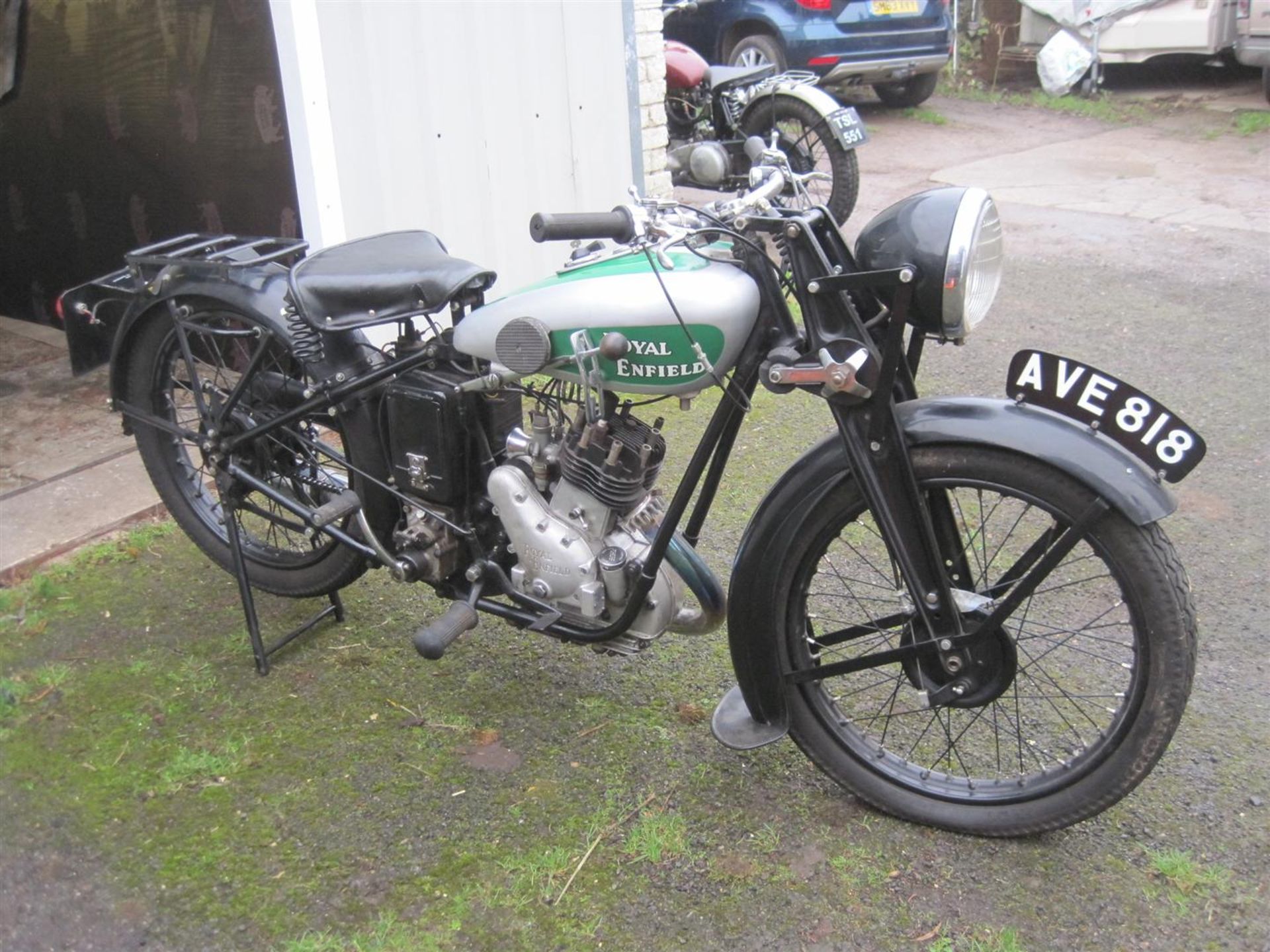 1935 250cc Royal Enfield Model B Reg. No. AVE 818 Frame No. 1980 Engine ...