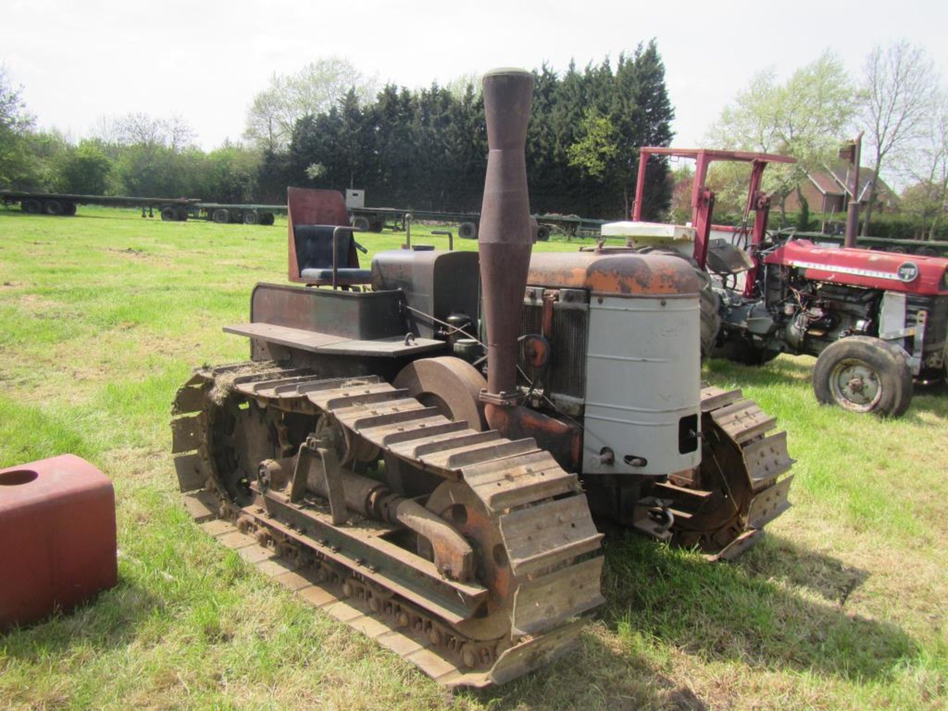 FOWLER MKVF CRAWLER TRACTOR single cylinder diesel