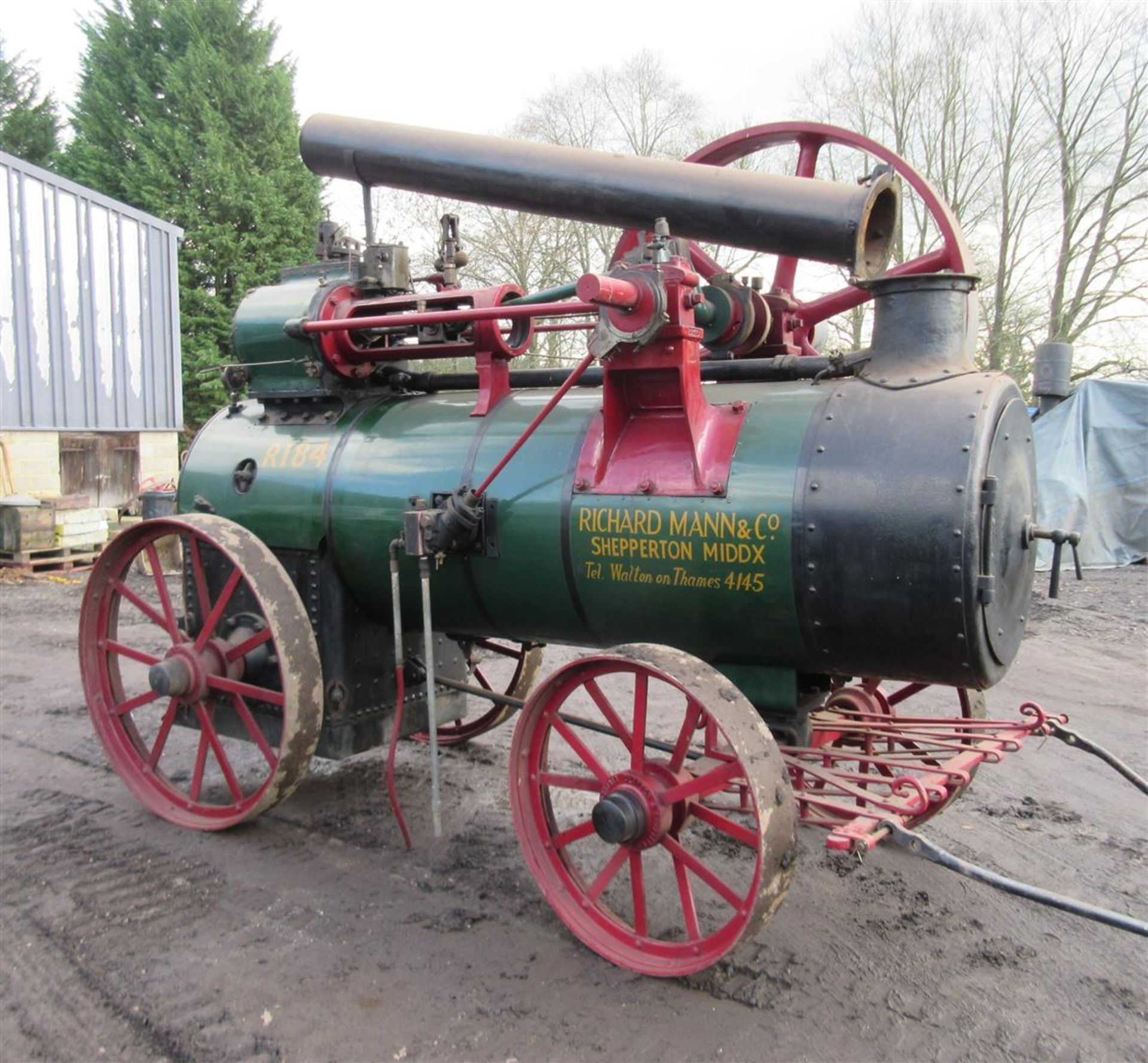 1912 Clayton & Shuttleworth portable engine No. 45269 10nhp single ...