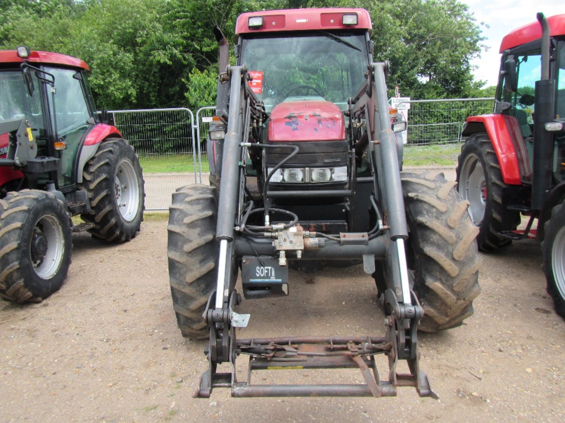 1999 Case MX100C Tractor with Wide Tyres, Quickie 940 Loader, Euro ...