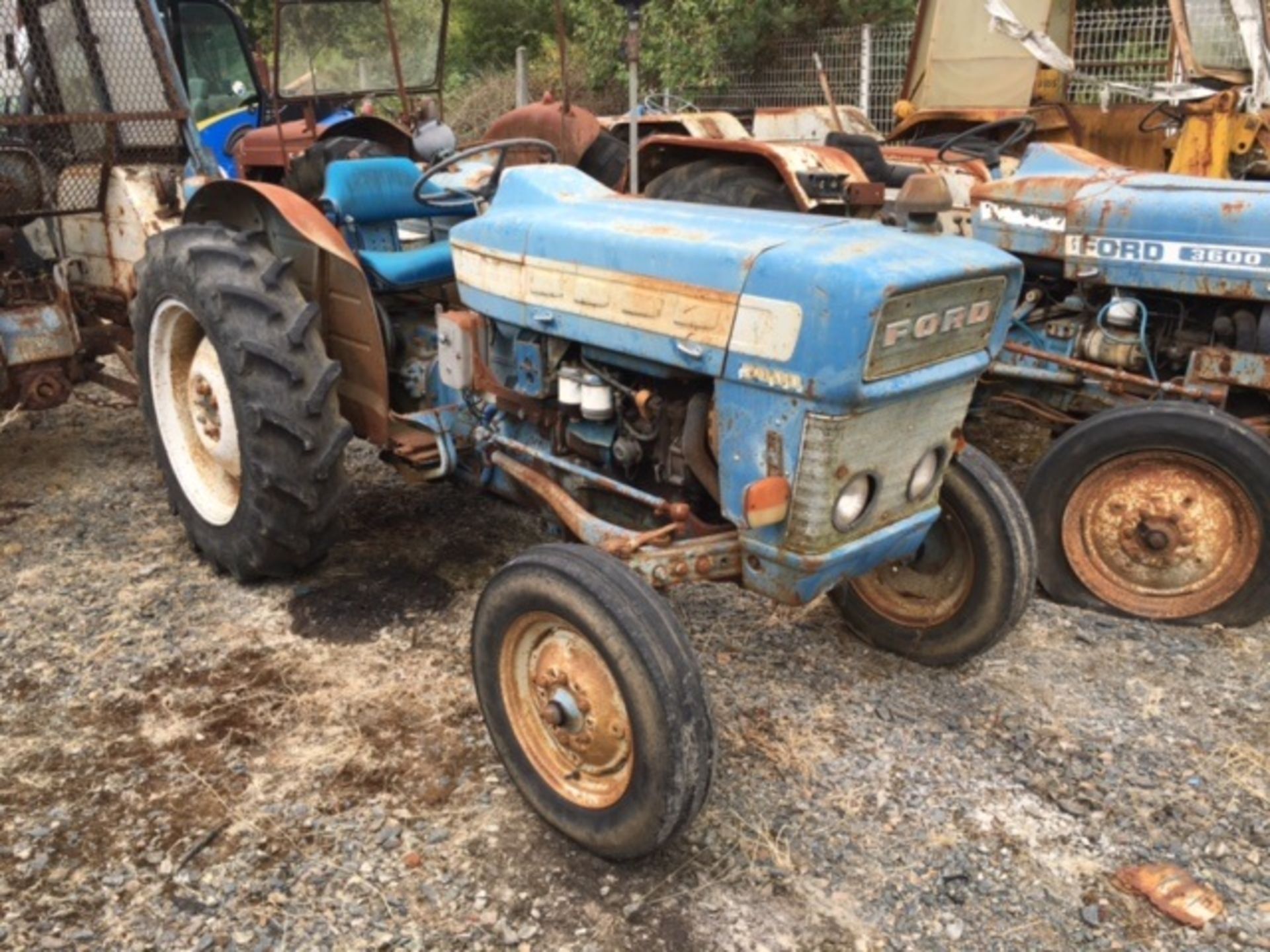 1966 FORD 3000 vineyard 3cylinder diesel TRACTOR Serial No: A122993 ...