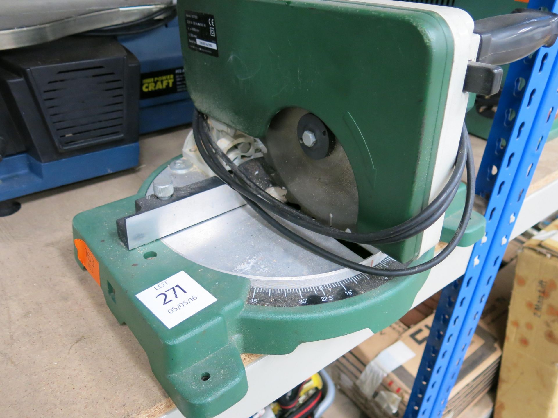 A Power Craft PFZ-400RN Hobby saw & a Toledo TKZ-205 pull down saw
