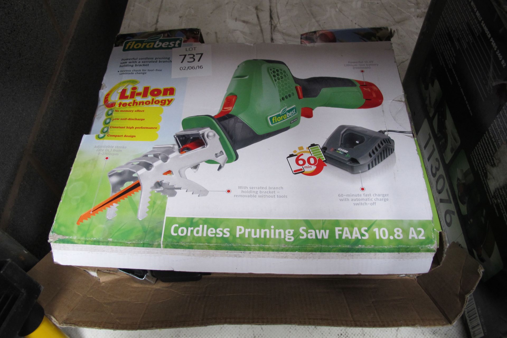 Florabest cordless pruning saw
