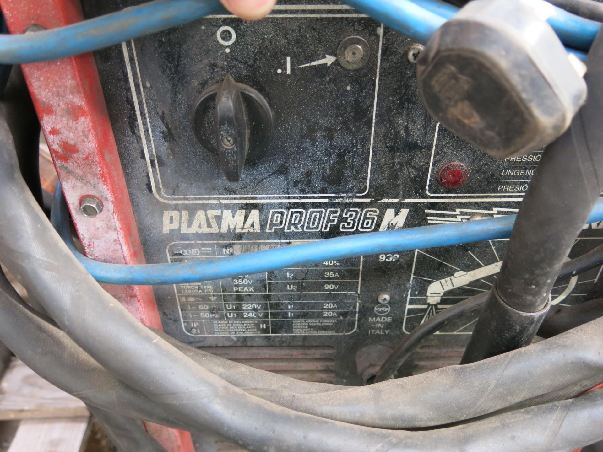 * A Cebora Plasma Prof 36 plasma cutter, 1ph