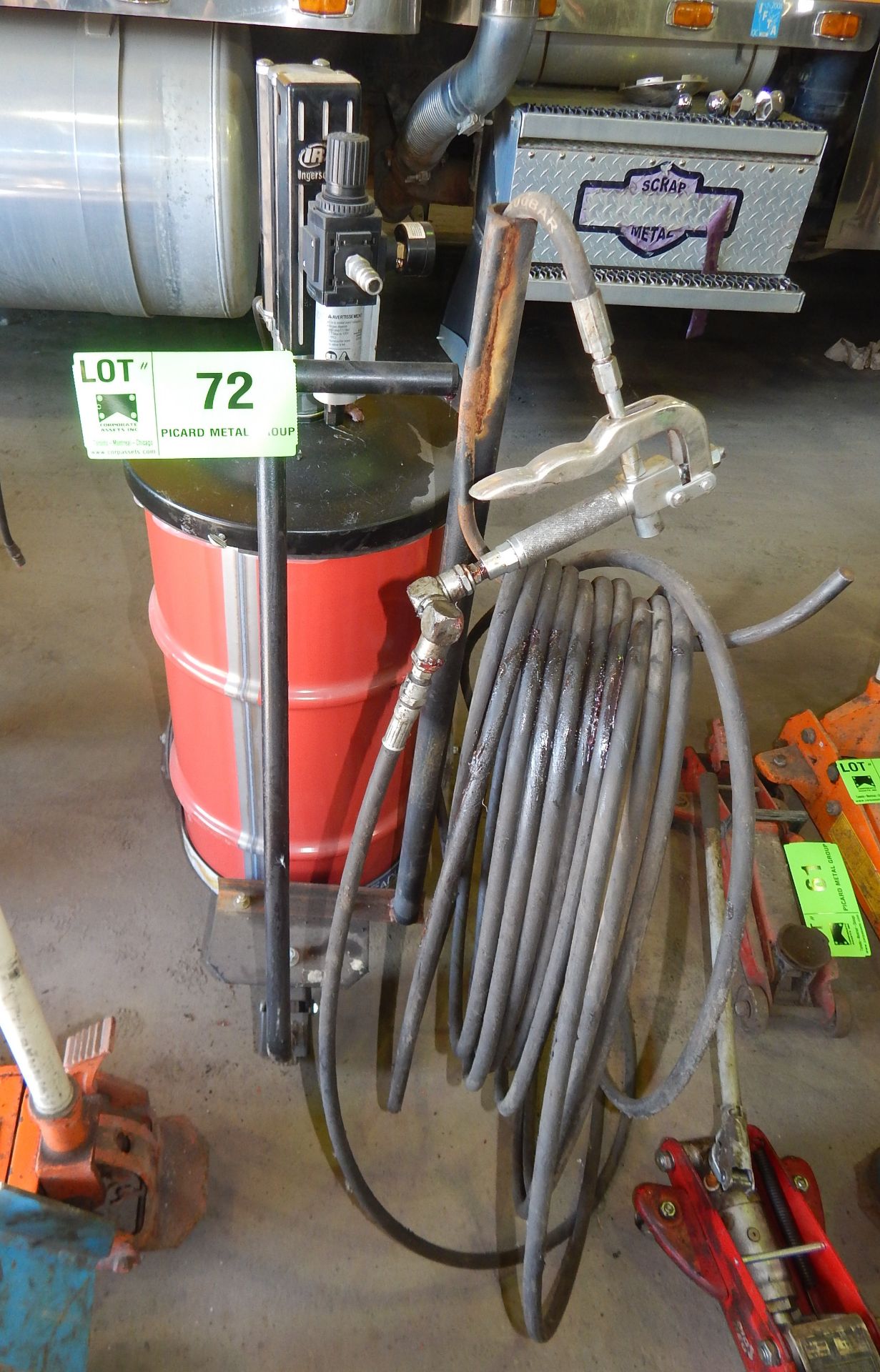 INGERSOLL-RAND PORTABLE GREASE PUMP