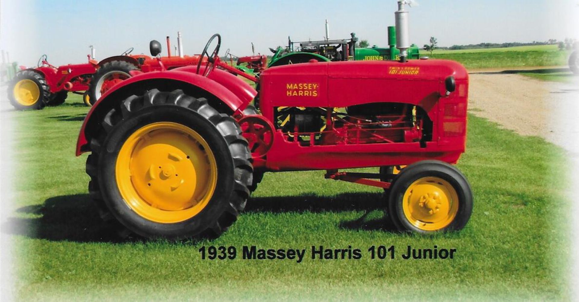 1939 Massey Harris 101 Junior Standard tractor. S/N# 377493.
