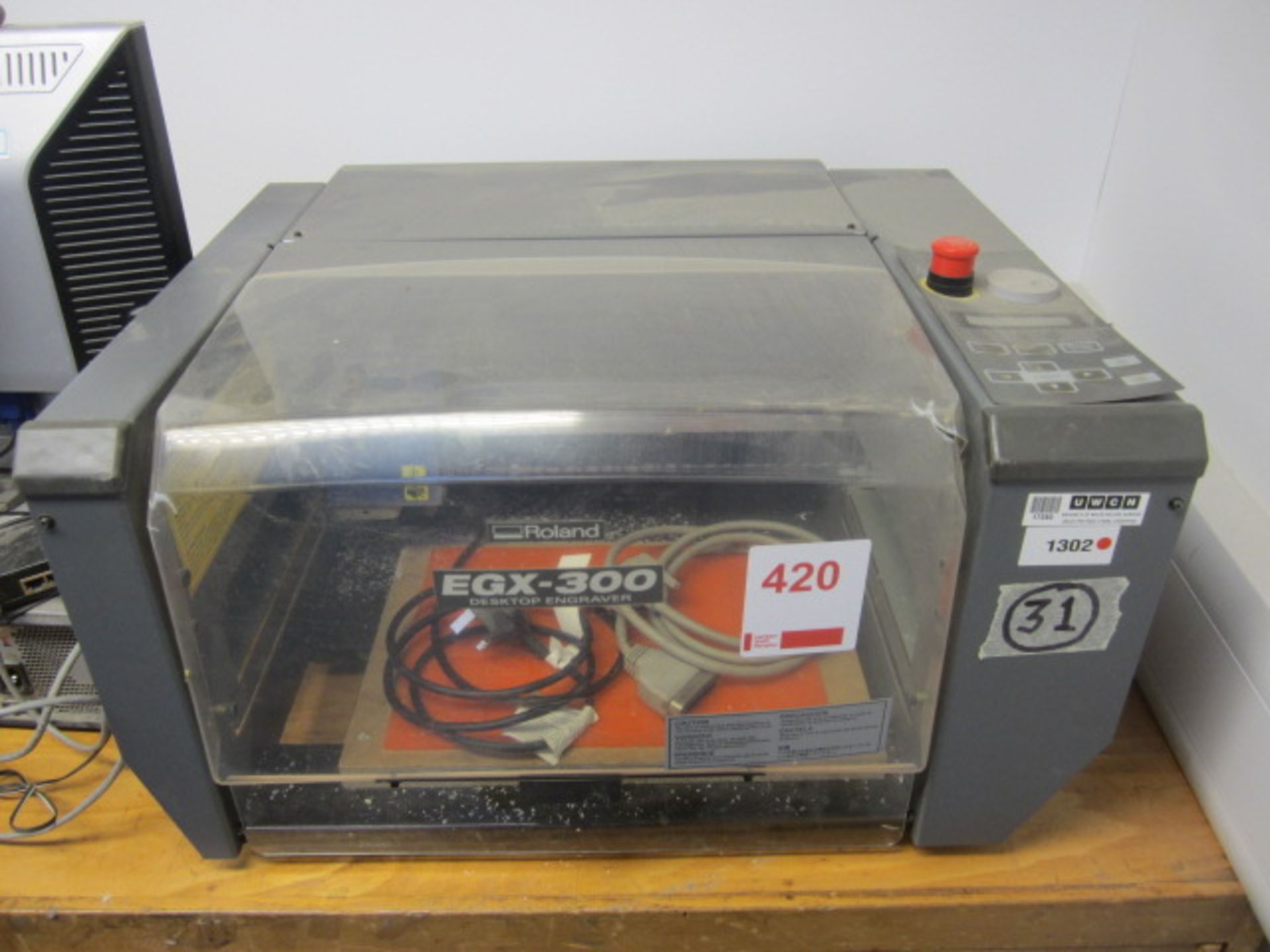 Roland EGX 300 bench top engraver, serial number: ZQ30105, 240v