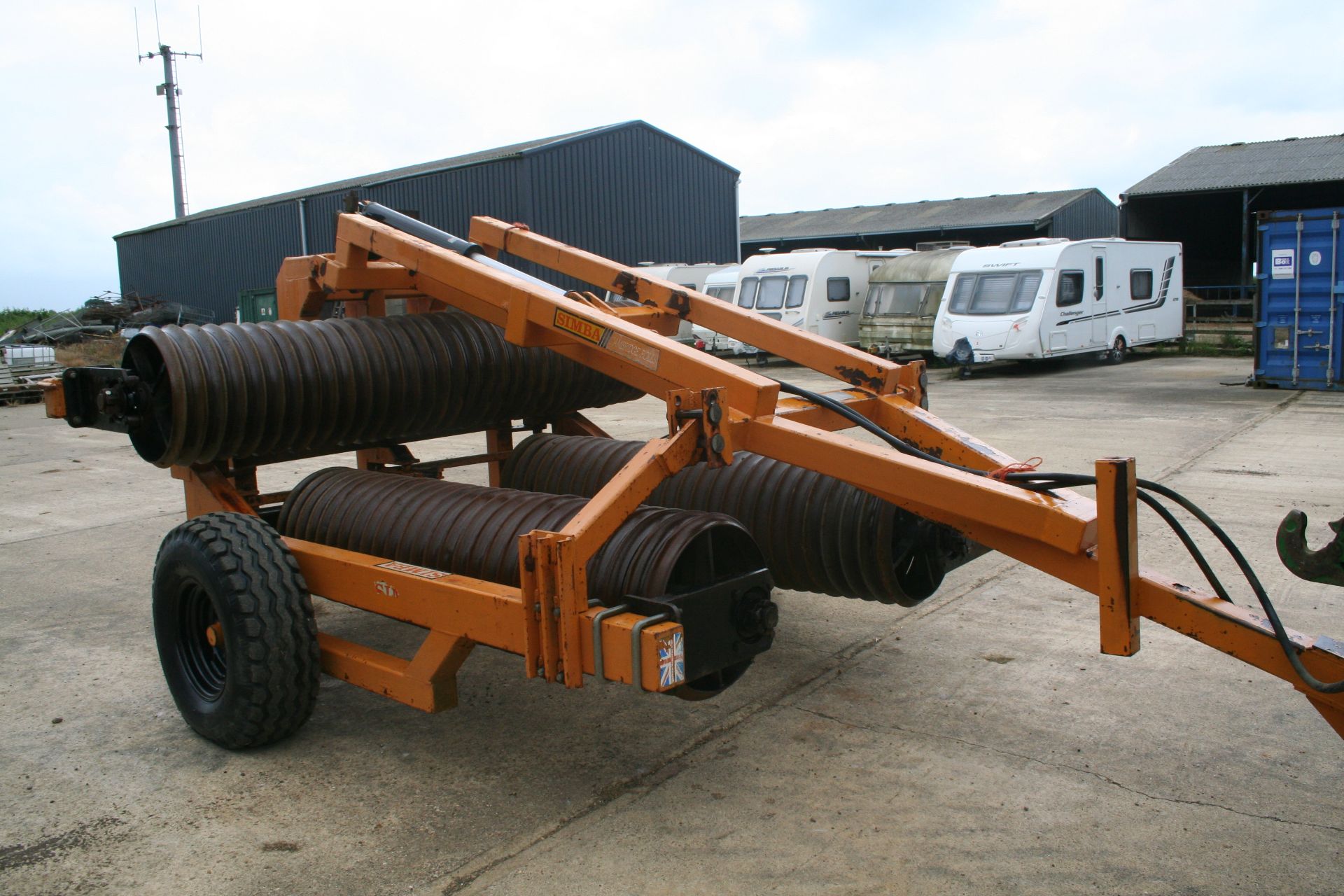 Simba Cambridge Rolls 6.6m Hydraulic folding. Serial No CA/SSF/6.6 ...