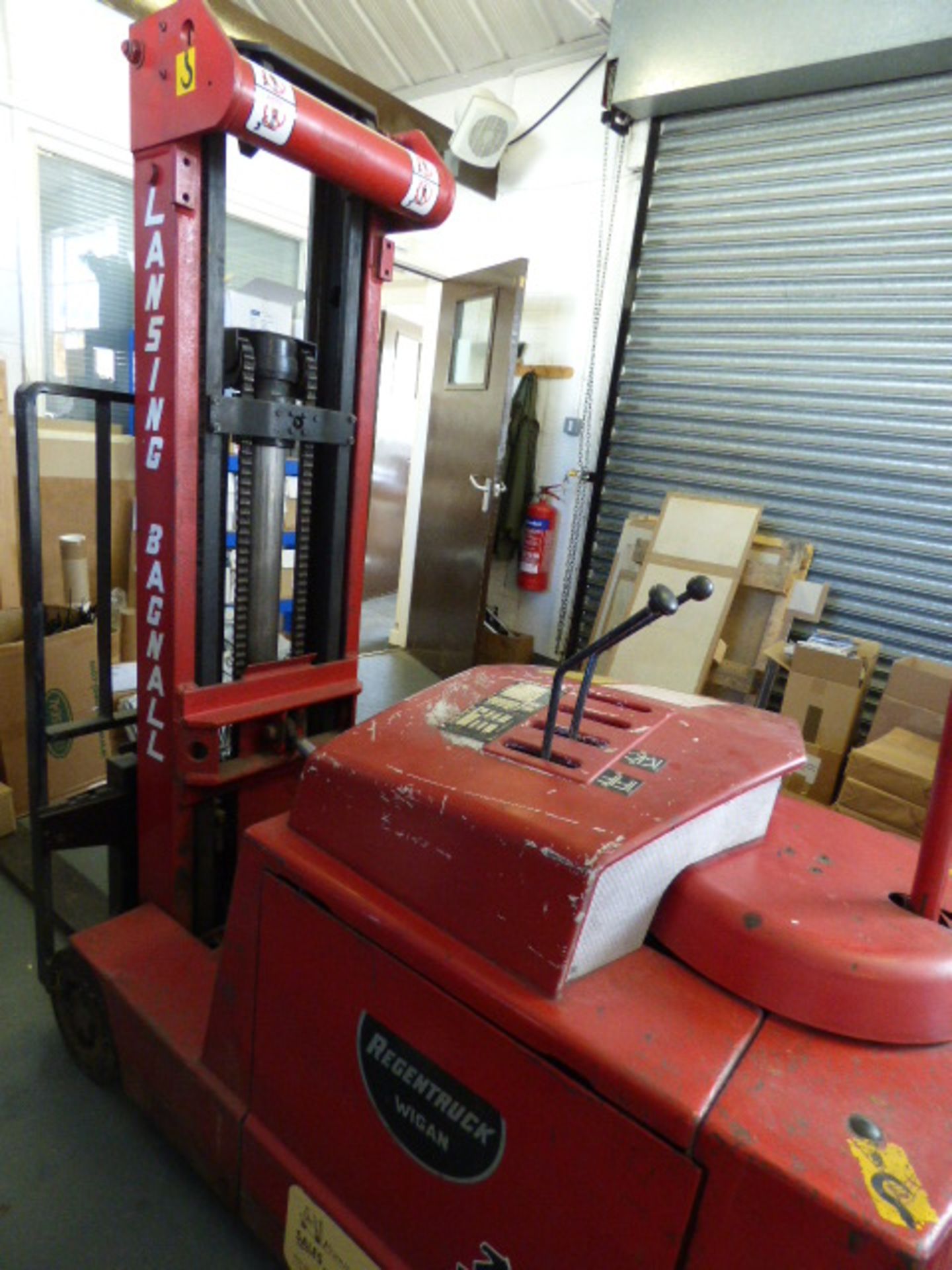 *Lansing Bagnall model:fop1.1/1.15 electric pallet stacker complete ...