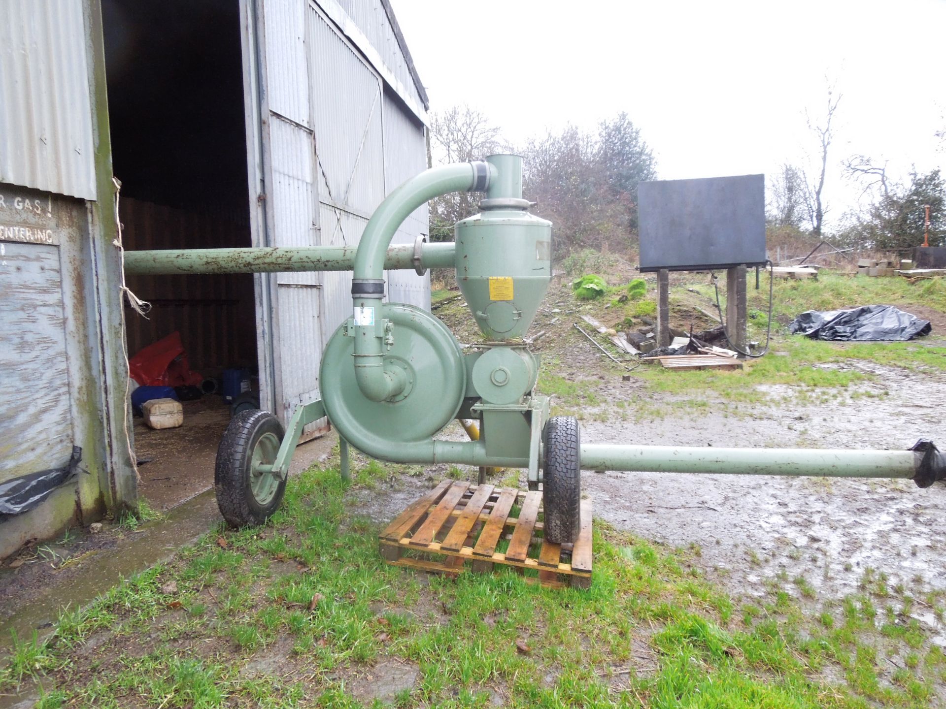 SUCKER BLOWER (PTO DRIVEN) c/w PIPEWORK