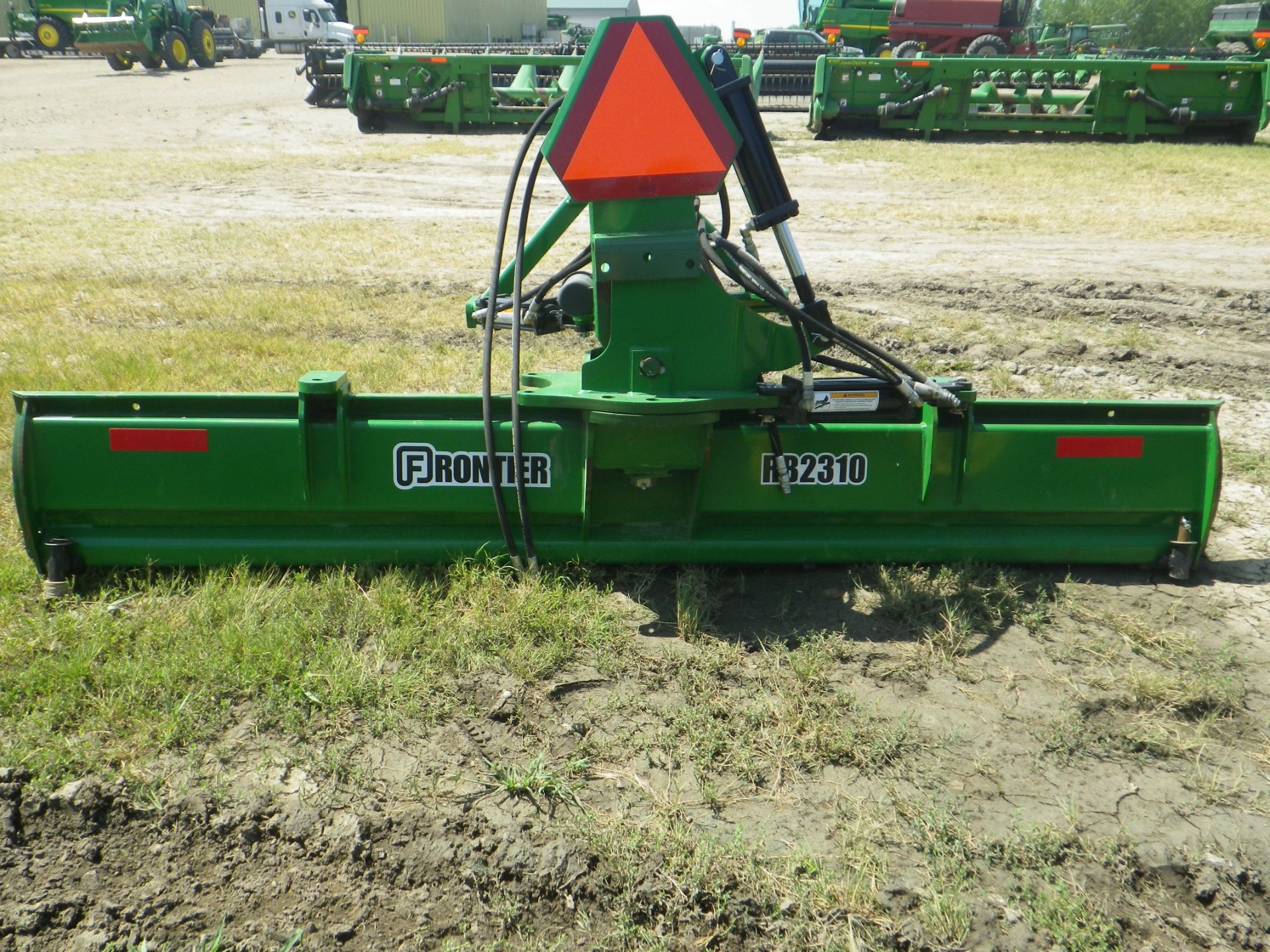 NEW FRONTIER RB2310 HEAVY DUTY 3-WAY HYDRAULIC BLADE W/REPLACEABLE ...
