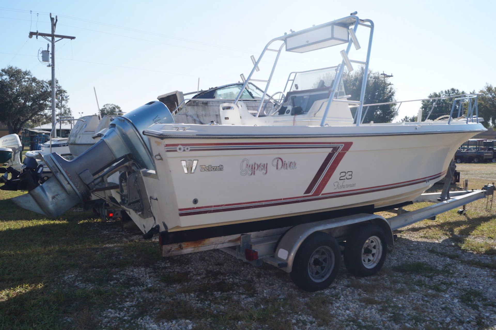 1988 Wellcraft 23ft Center Console Fishing Boat Hull ID: WELF9132G788 ...