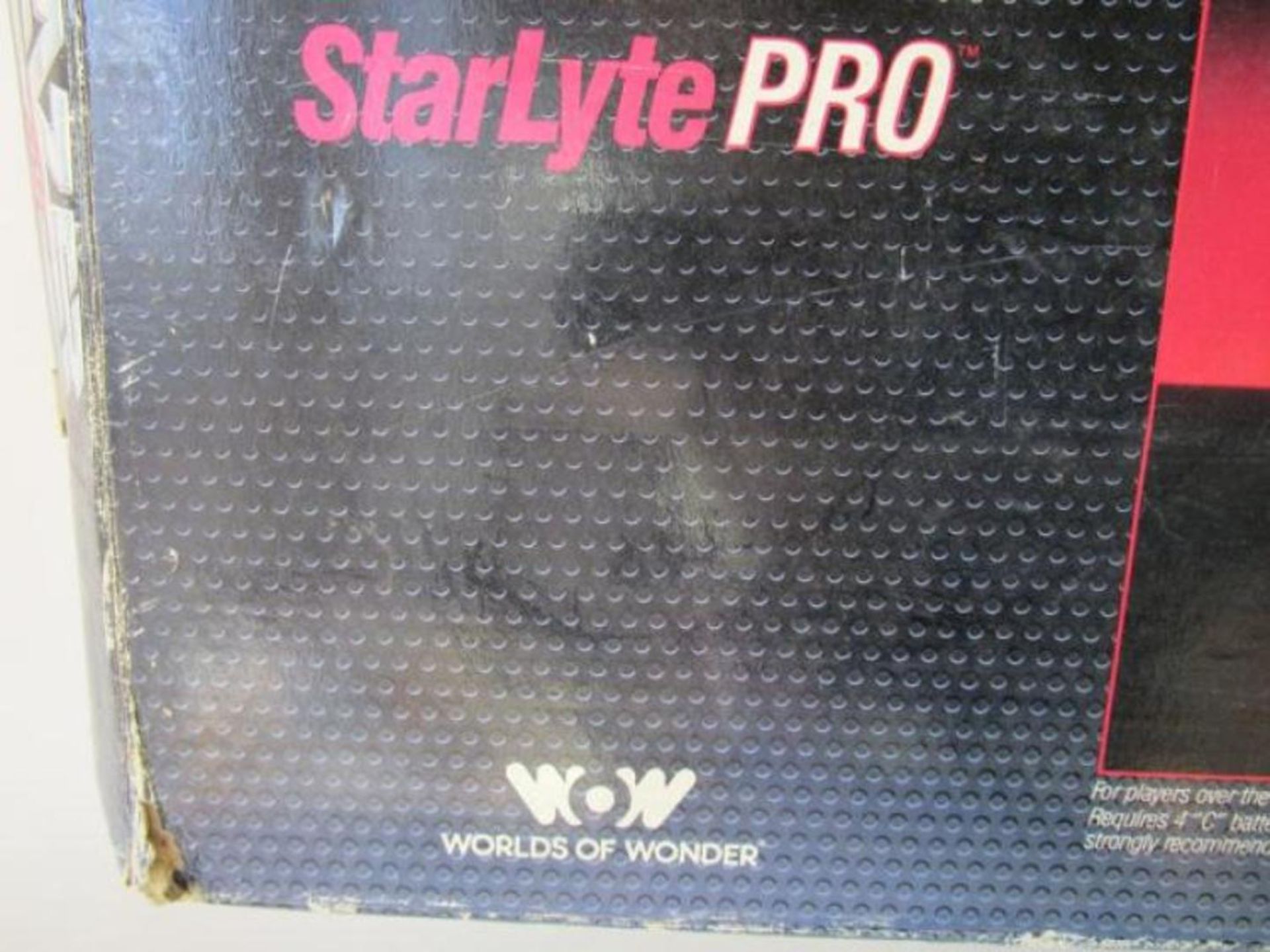 Worlds of Wonder Lazer Tag Starlyte Pro Rifle 1980's W / Box