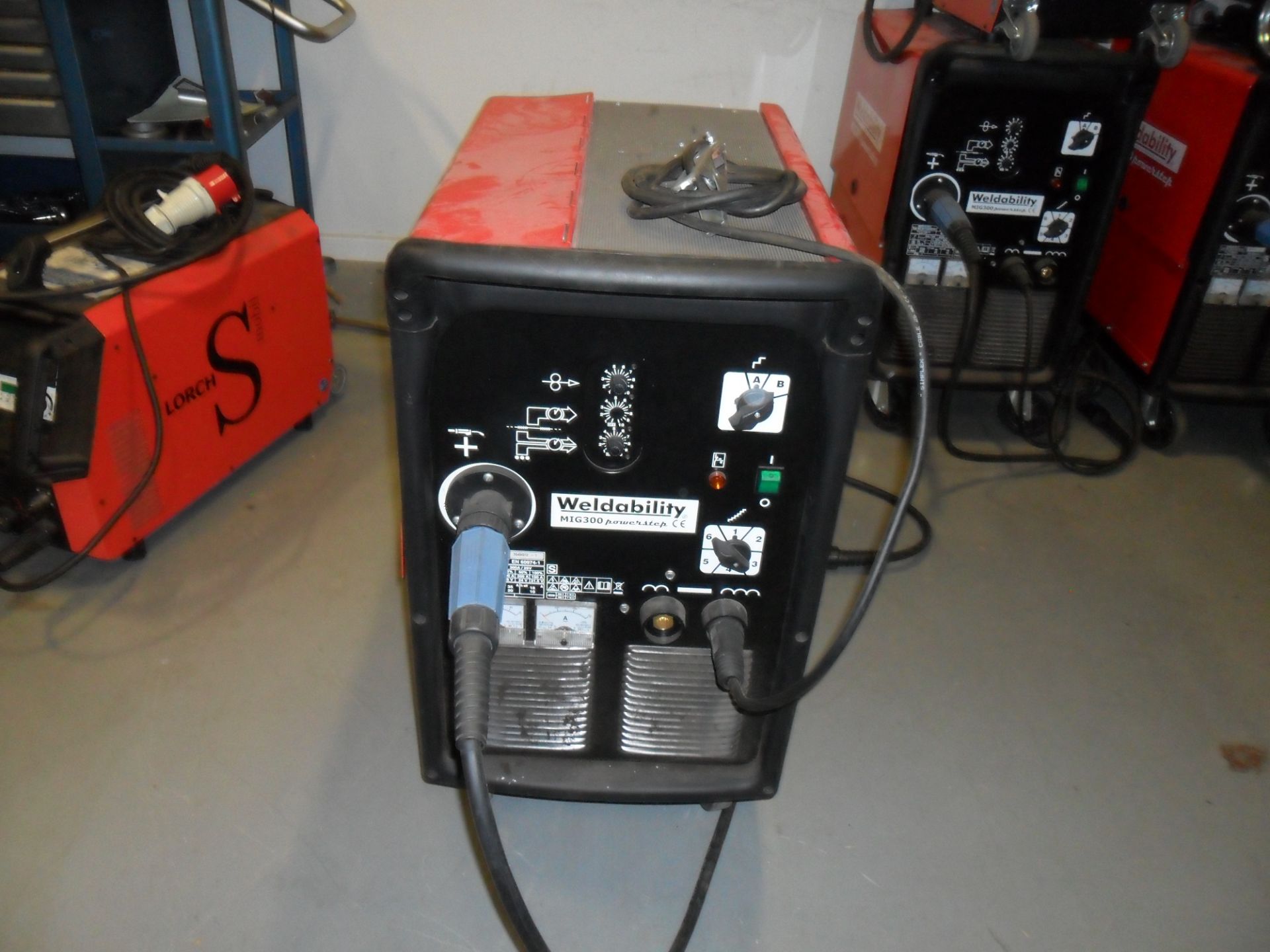 Weldability Mig 300 Powerstep Welder includes leads and welding torch ...