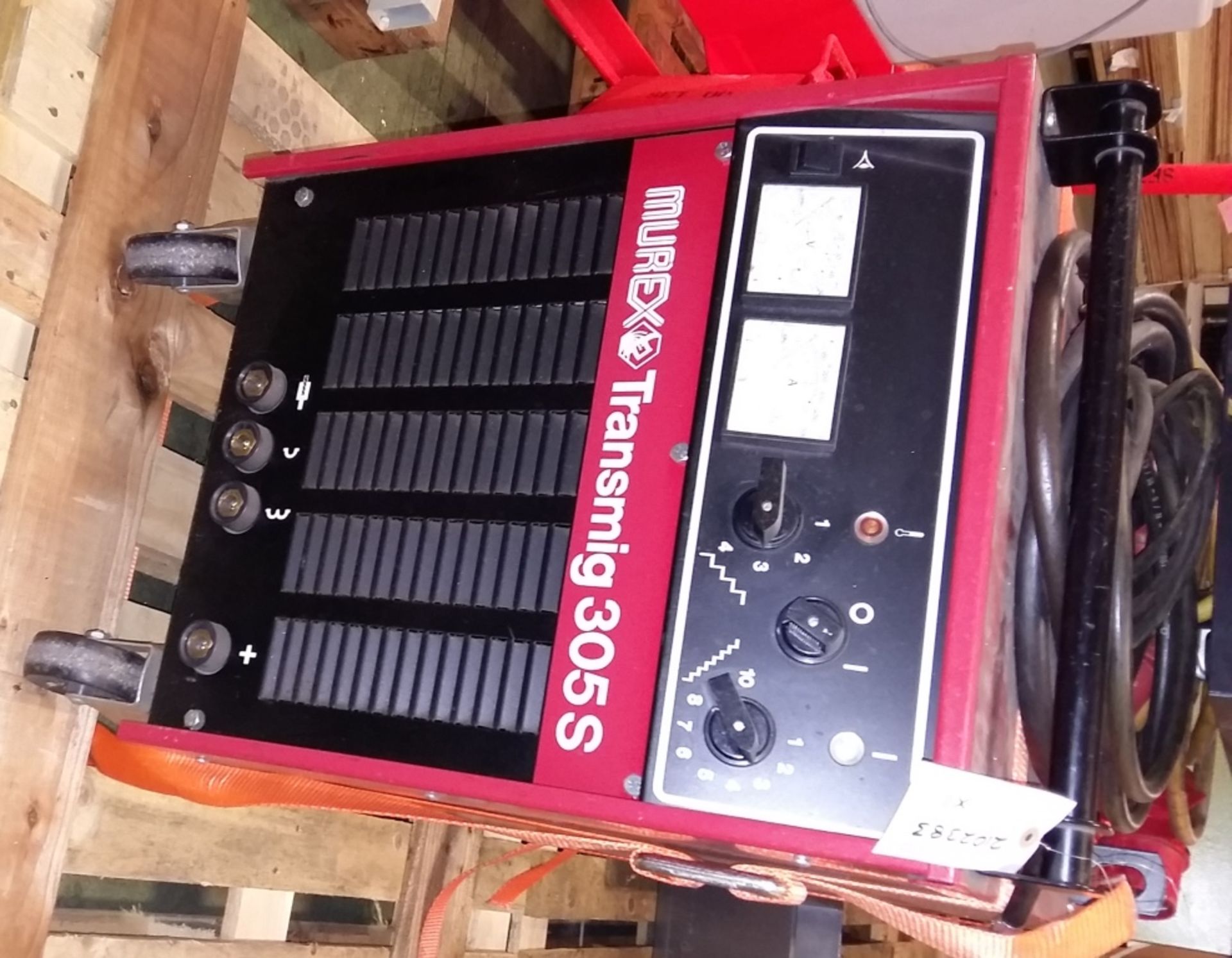 Murex Transmig 305S welder, Transmatic 2x2 wire feed unit