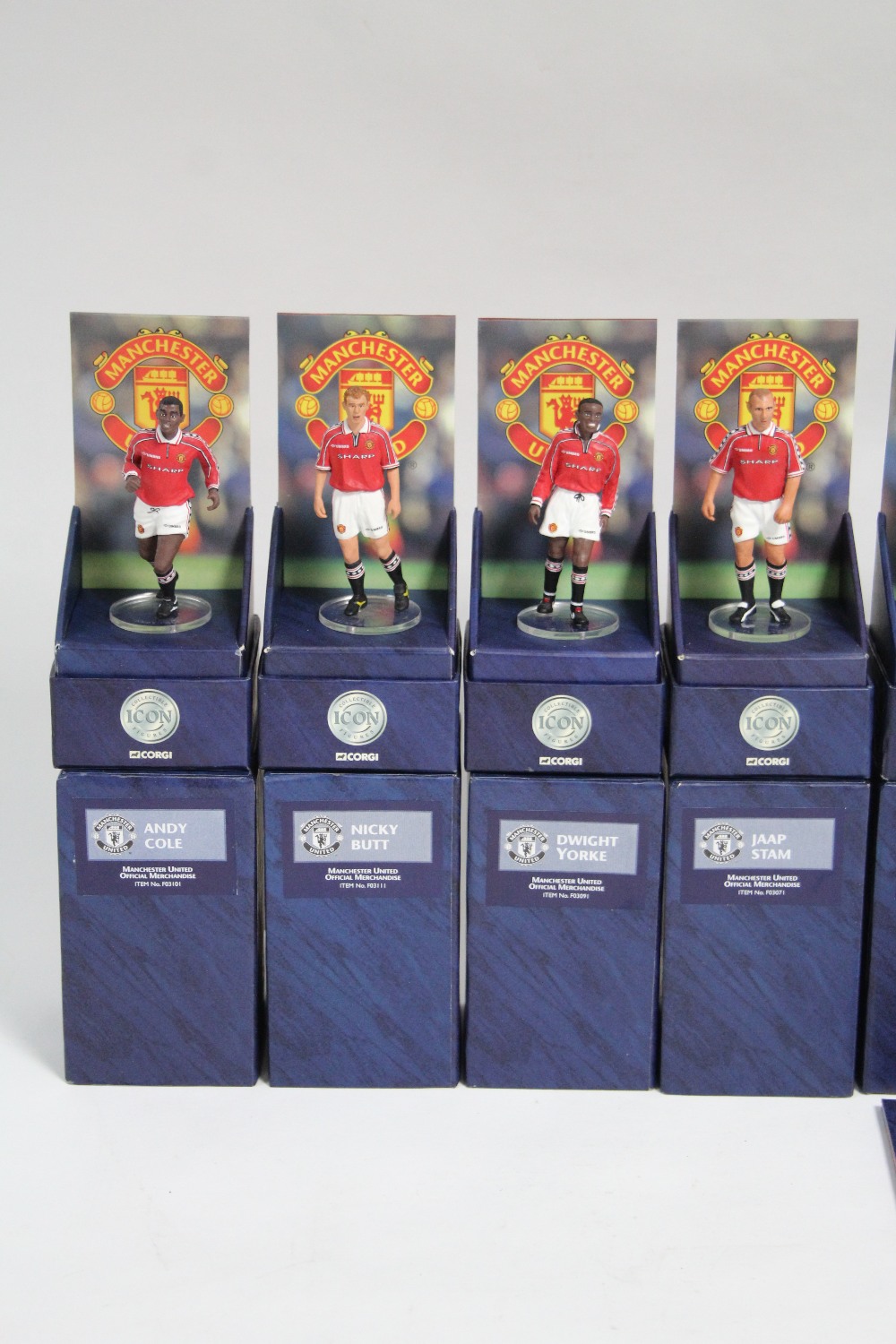 Twelve Corgi Icon Collectible Special Edition “Manchester United ...