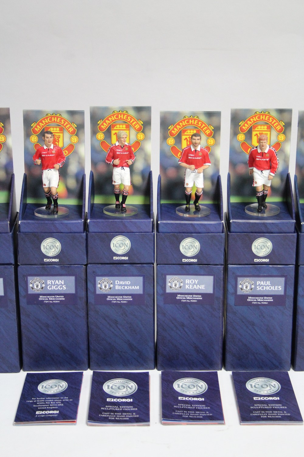 Twelve Corgi Icon Collectible Special Edition “Manchester United ...