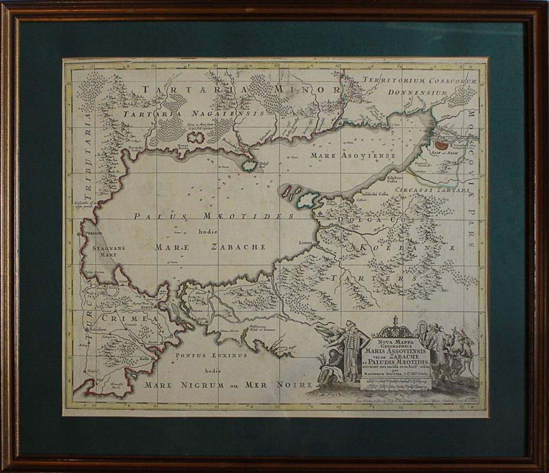 Karte - Seutter, Matthäus18. Jh., "Nova Mappa Geographica Maris ...