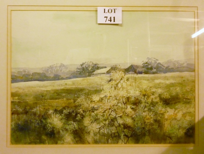 Nicholas BRISTOW (20th century) - A framed and glazed watercolour ...