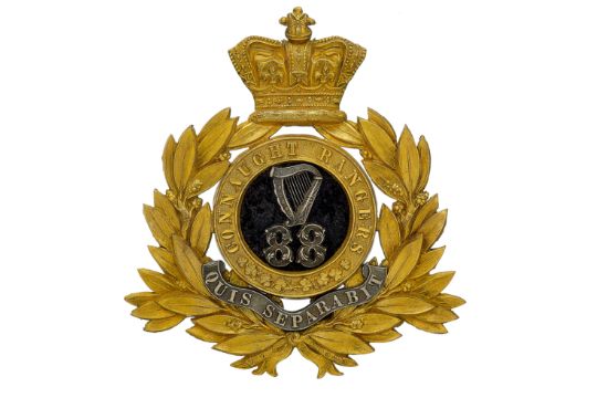 Badge. Irish. 88th Foot (Connaught Rangers) Regiment Victoria Officer’s ...