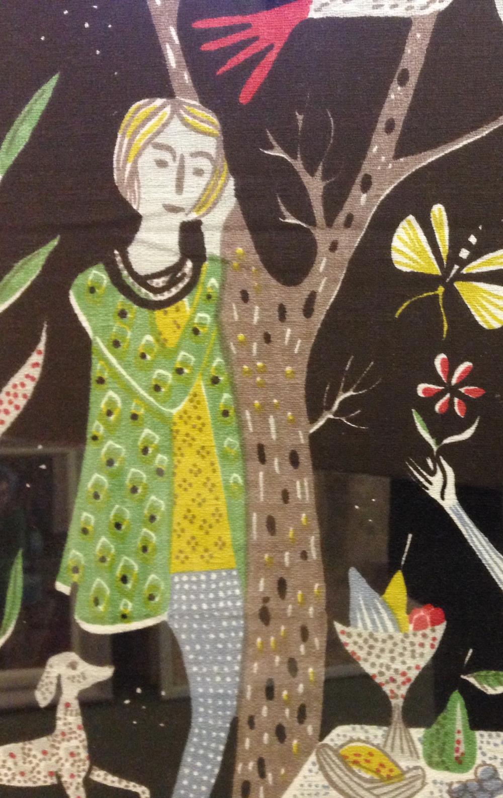 § Walter Matysiak (German, 1915-1985) for Sandersons in 1955 - Fabric ...