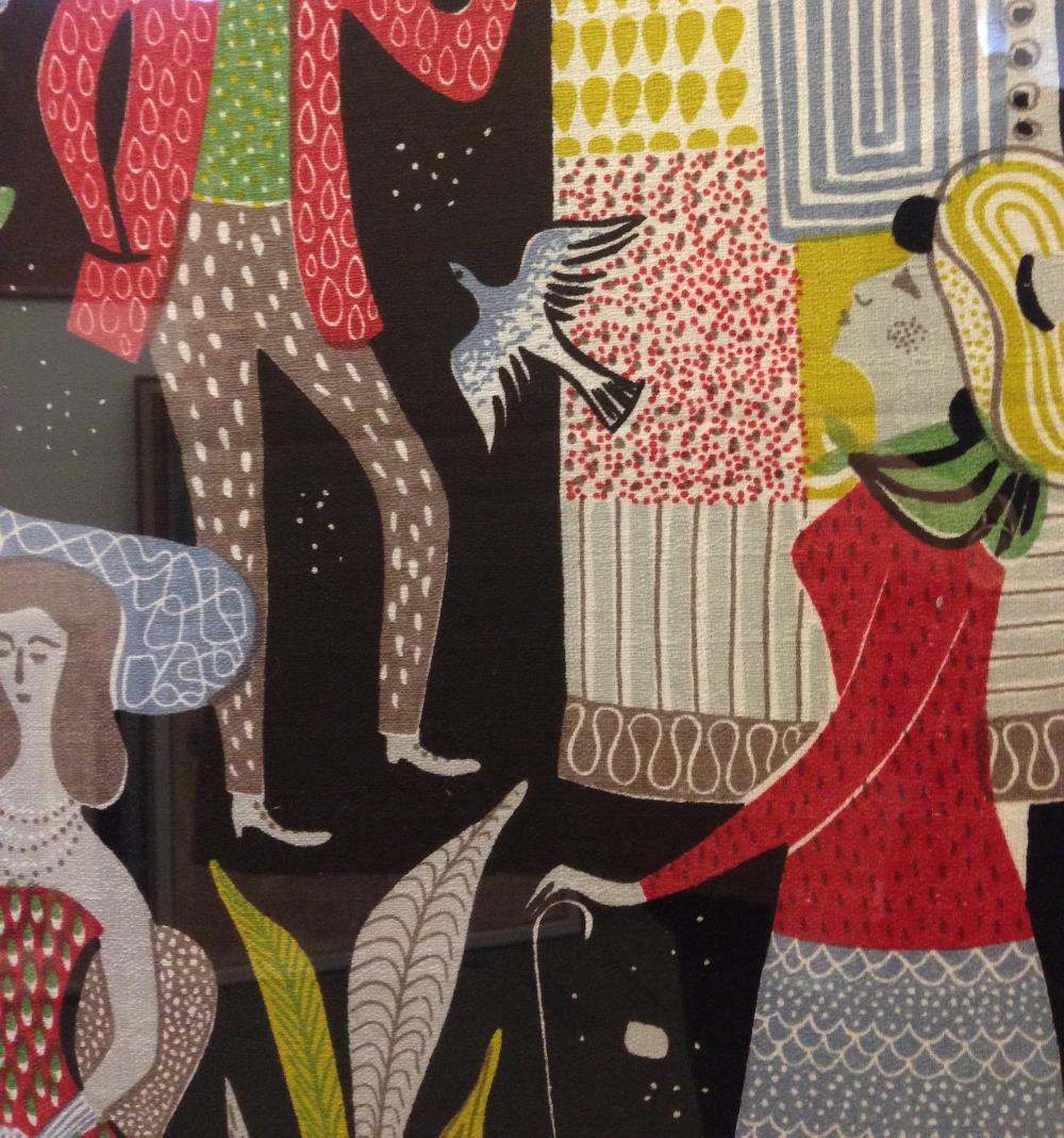 § Walter Matysiak (German, 1915-1985) for Sandersons in 1955 - Fabric ...