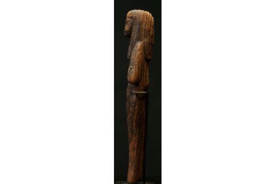 AN EGYPTIAN WOOD SHABTI New Kingdom, Ramesside Period, 19th Dynasty ...