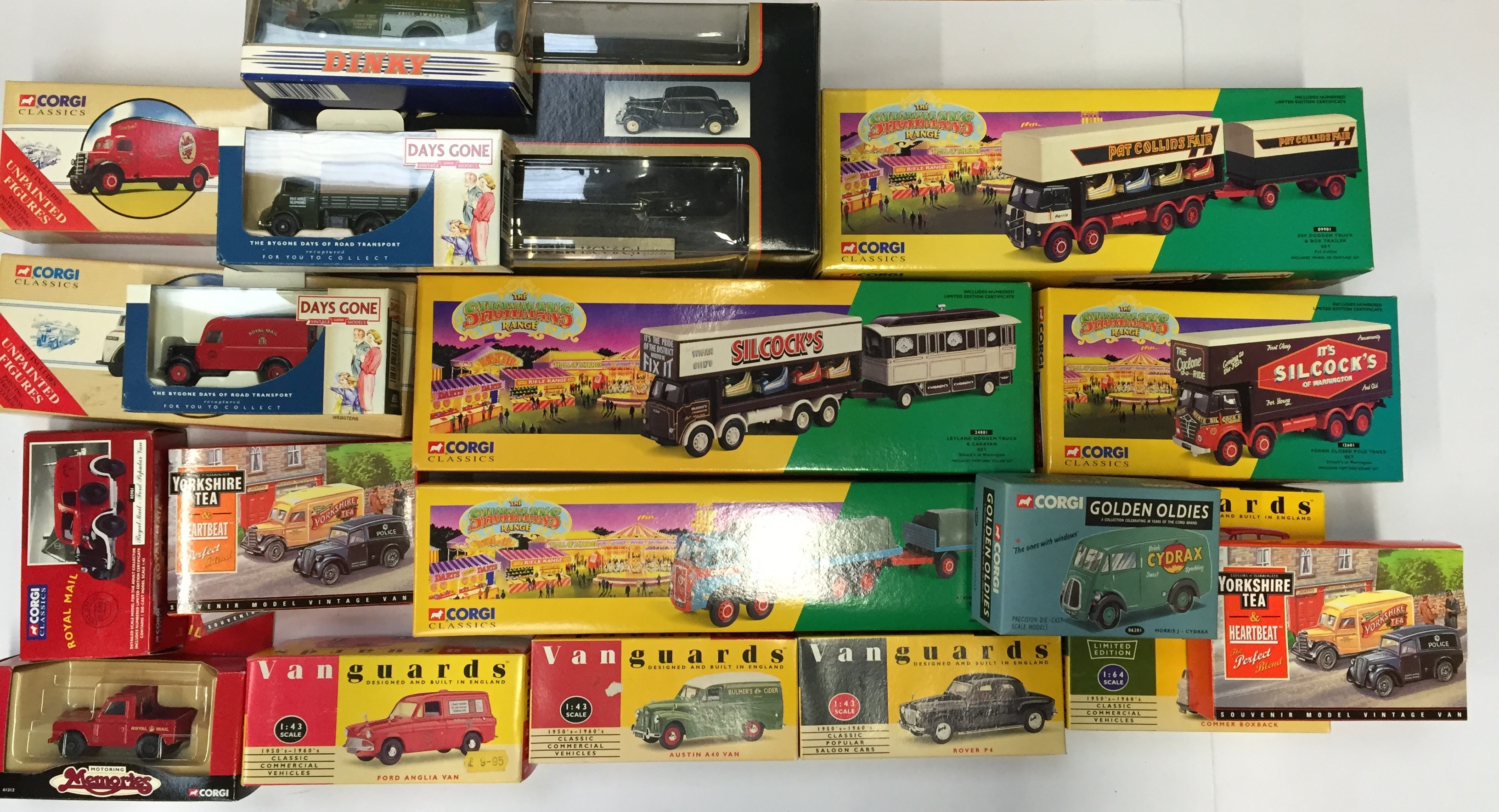 Four Corgi Classics The Showmans Range circus models: 27602; 9901 ...