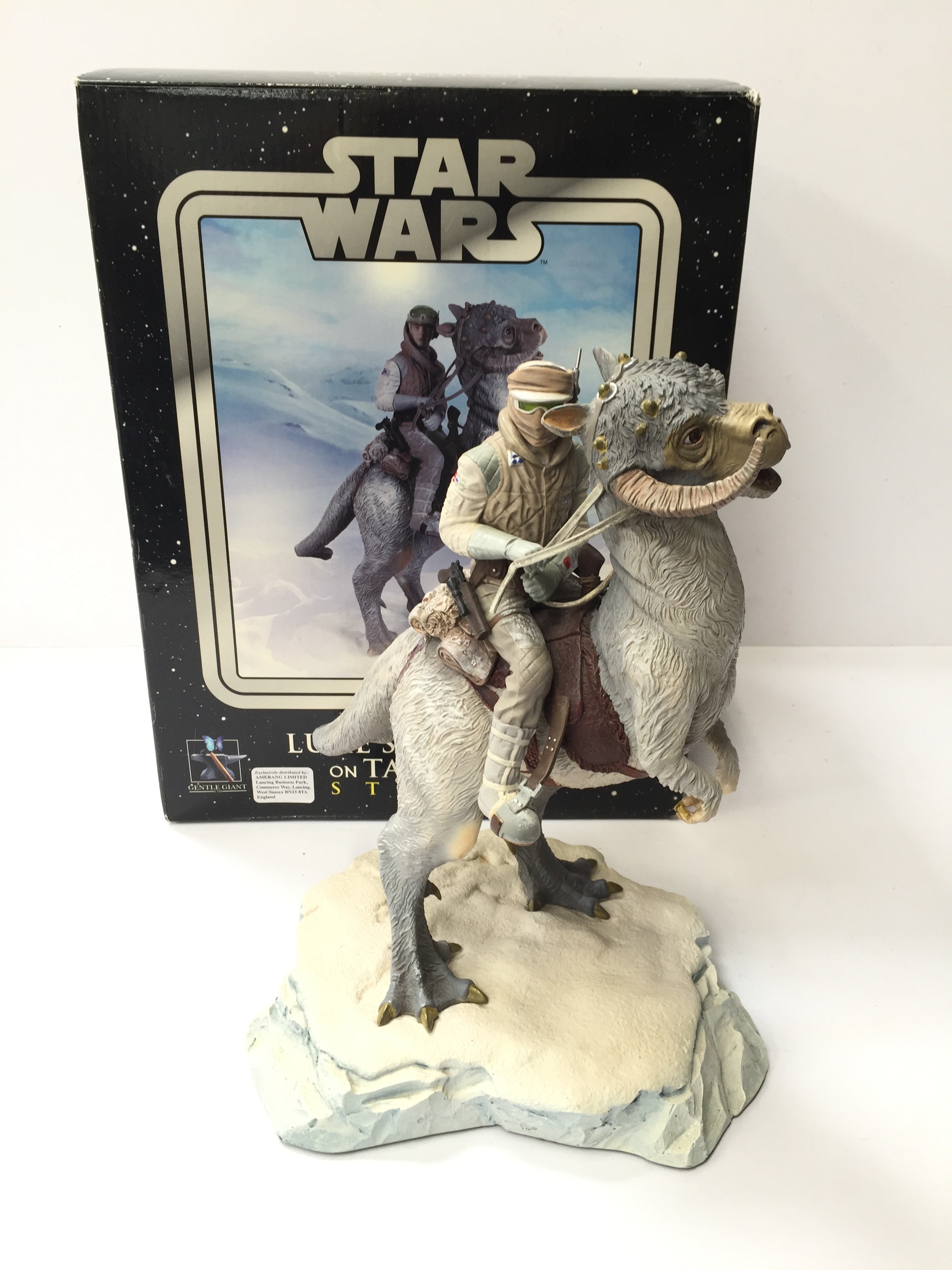 Gentle Giant Star Wars Luke Skywalker and Tauntaun Statue, limited ...