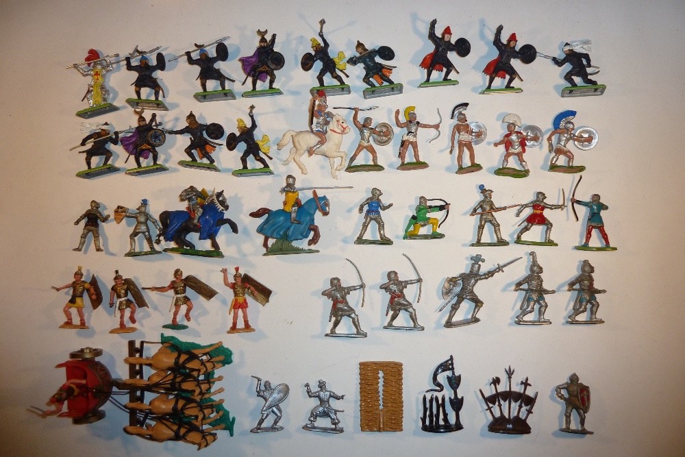 Timpo Medieval and Ancient Britains and others including a Timpo Roman ...