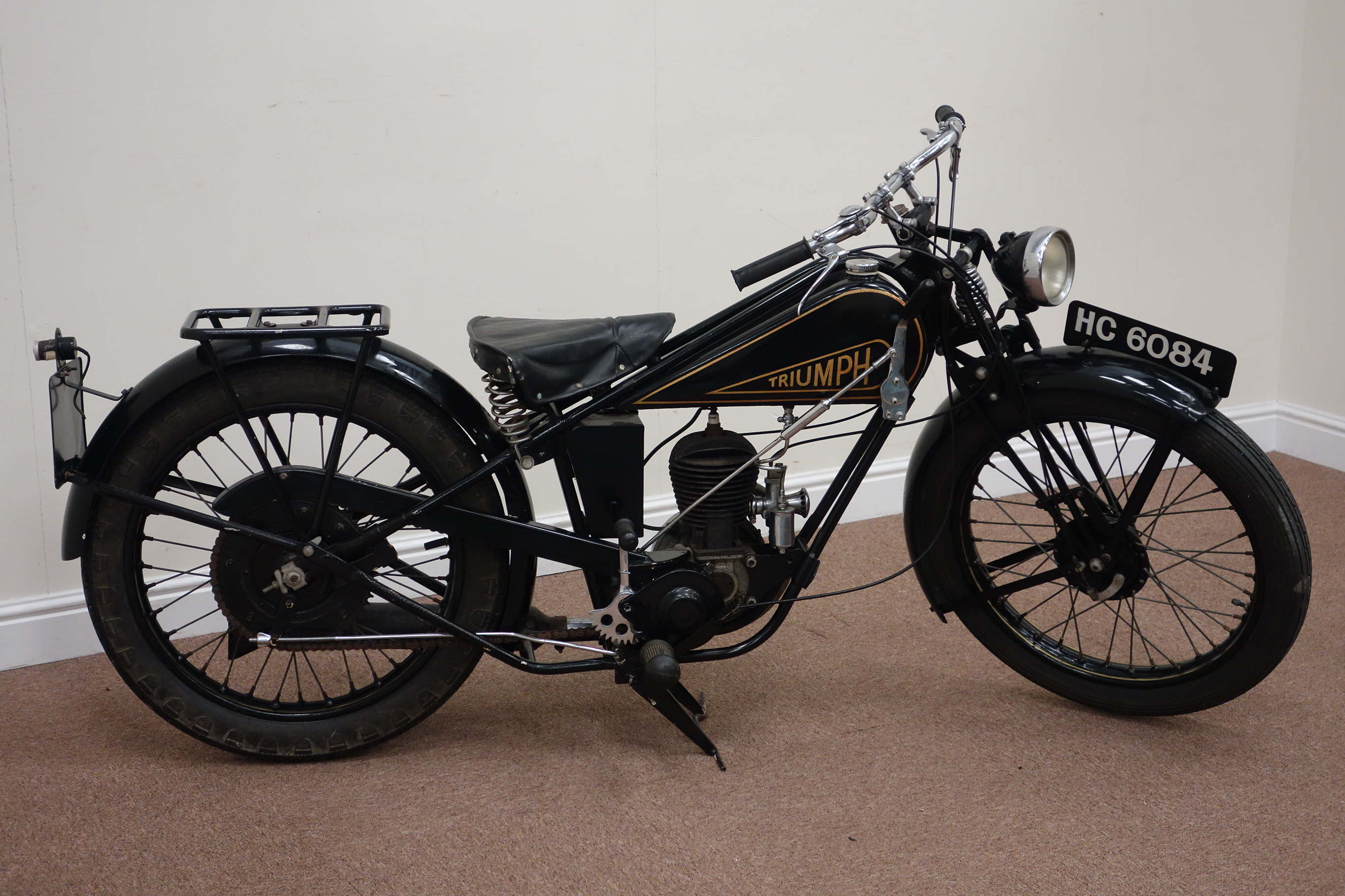 Vintage/Classic motorcycle - Rare 1931 Triumph Junior Model X ...