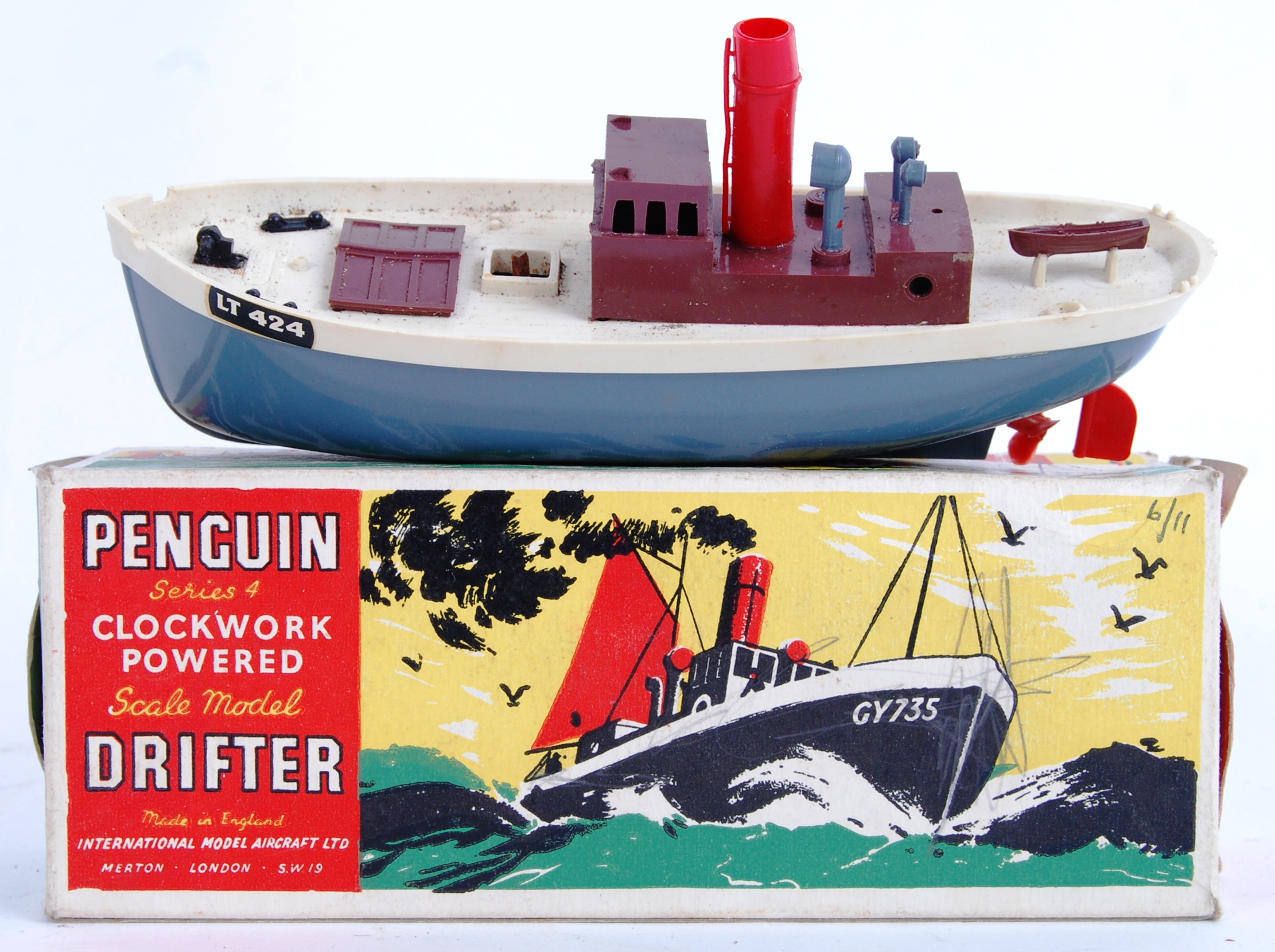 PENGUIN DRIFTER: An original vintage Penguin Series 4 ' Drifter ...