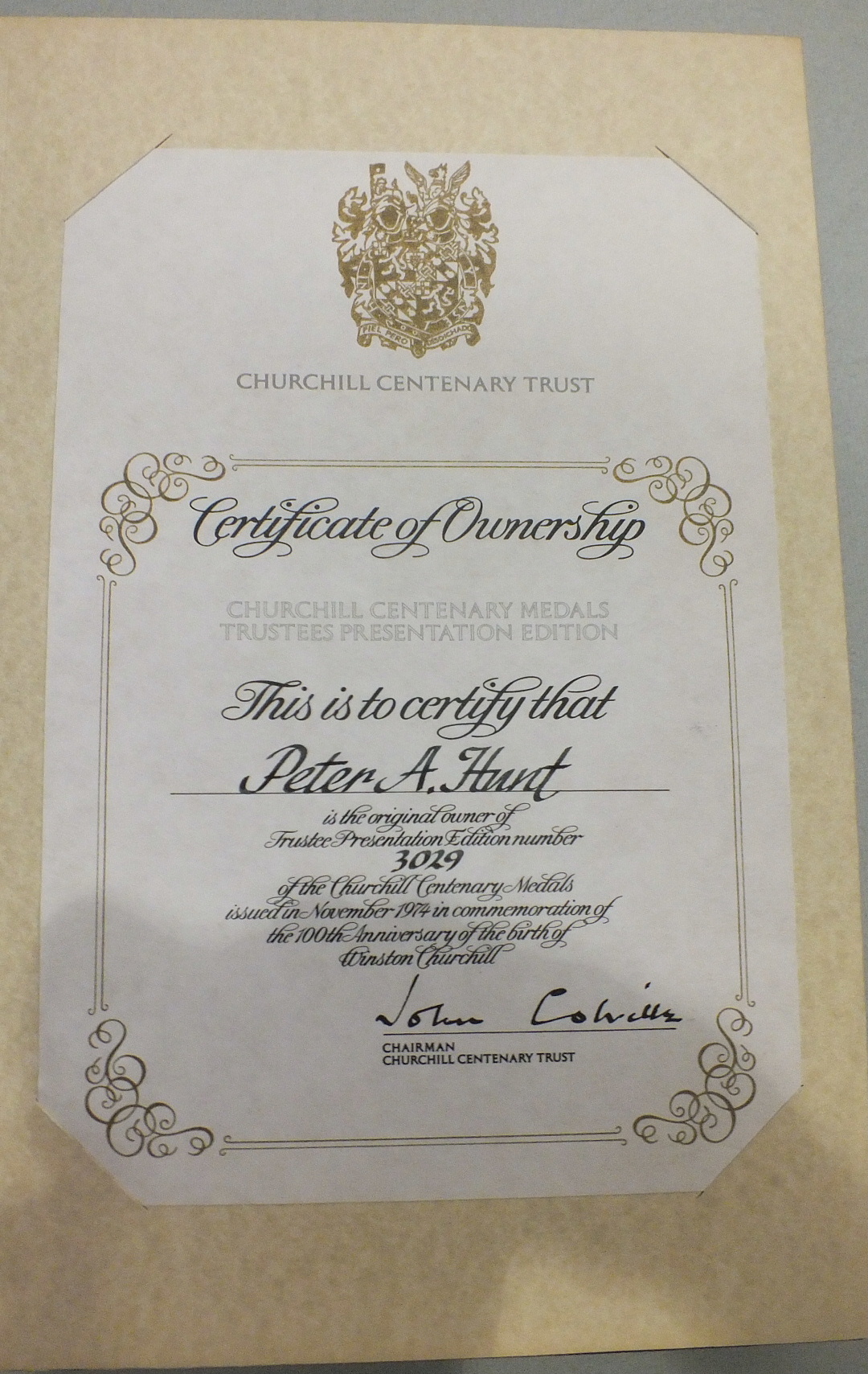 John Pinches, The Churchill Centenary Trust, twenty-four silver gilt ...