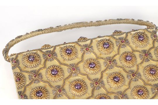 An early 20th century gem-set evening handbag attributed to Van Cleef ...