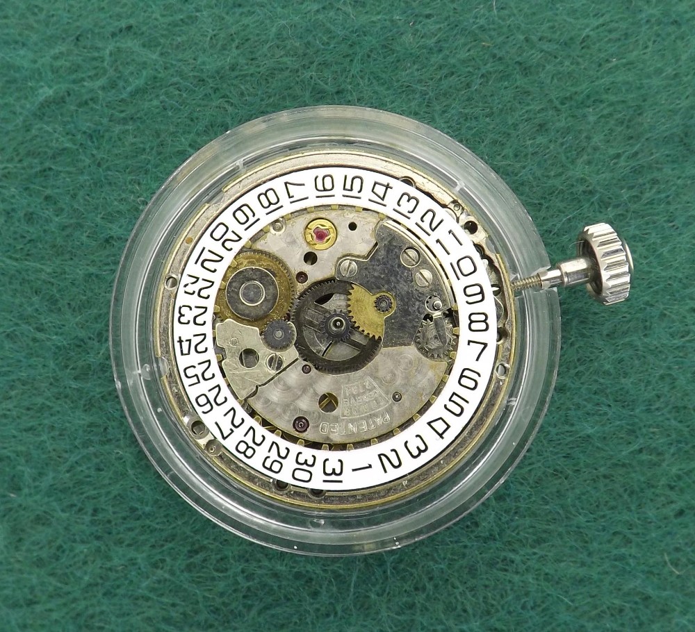 Tudor Auto-Prince wristwatch movement, ETA 2784, 25 jewels