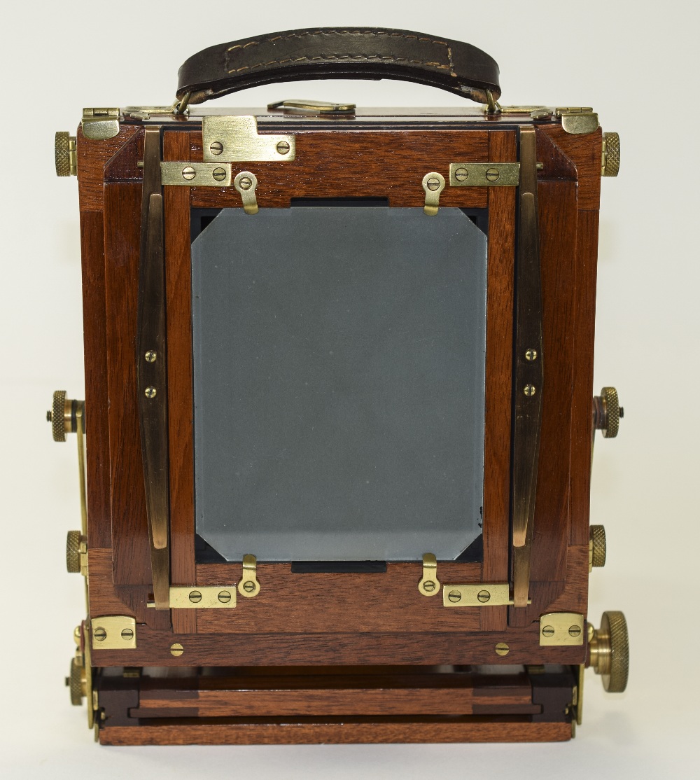 Gandolfi 4x5 Camera. A Beautiful Original Mahogany Cased Example Of The ...