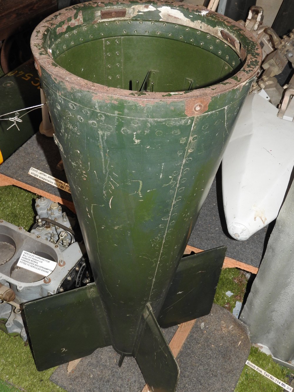 Bomb fins, Tail No. 114, Mk 3/4