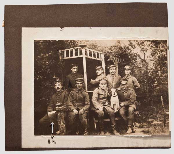 Adolf Hitler - Mitgliedskarte der DAP mit der Nummer "555" vom 1 ...
