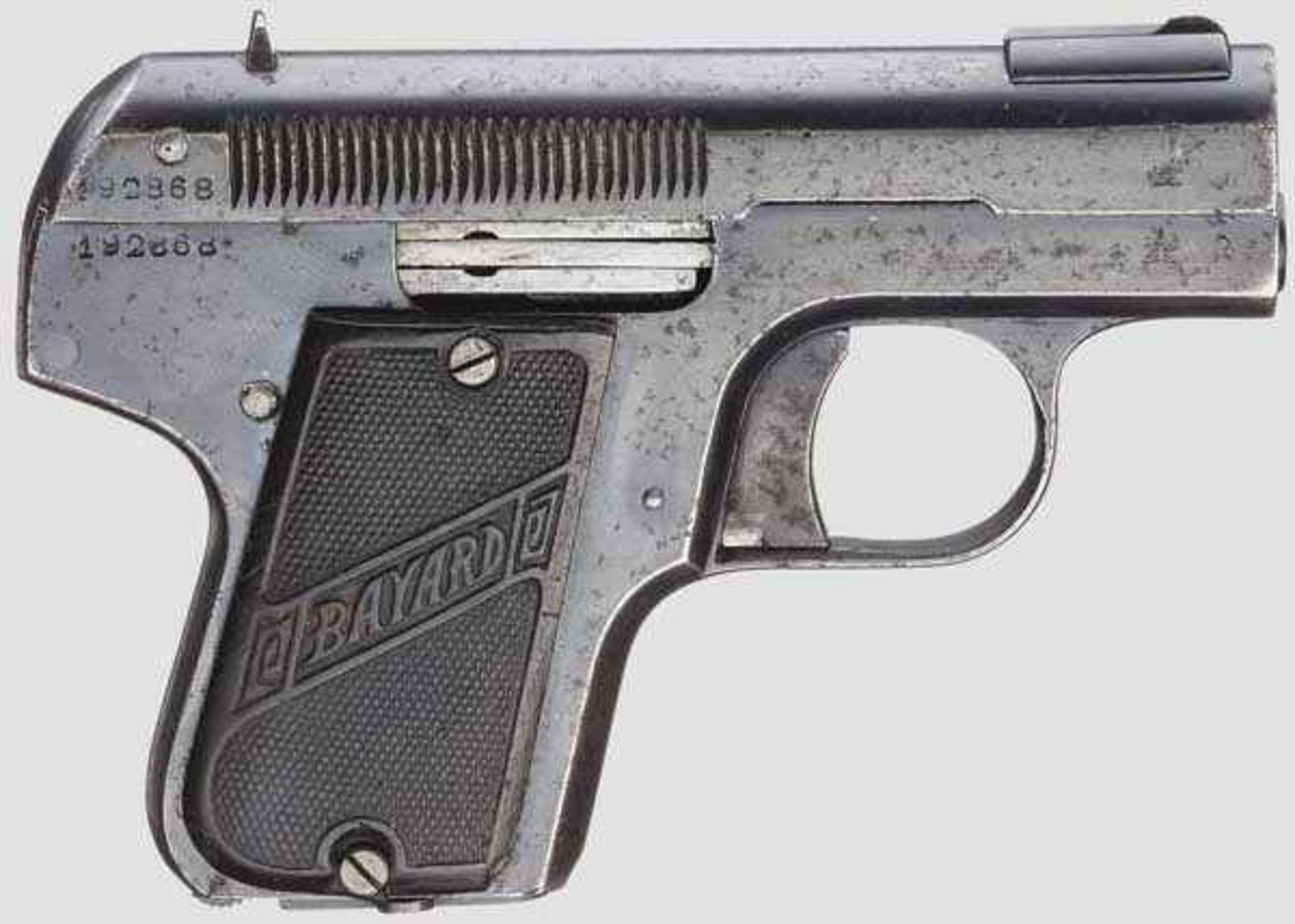 Pieper-Bayard Mod. 1908, Militärkontrakt Kal. 7,65 mm, Nr. 192868 ...
