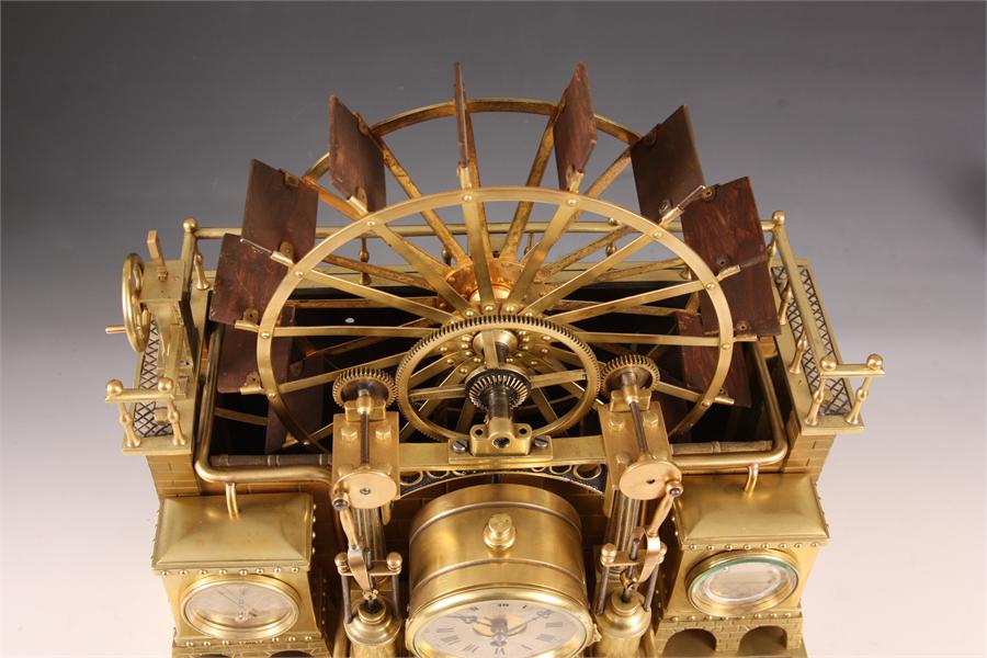 A fine and rare late 19th Century French Bronze and Rouge Marble ...
