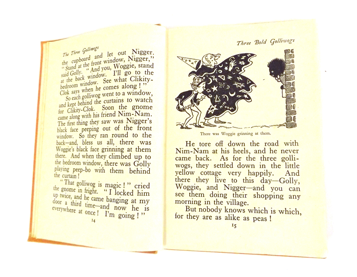 ENID BLYTON: THE THREE GOLLIWOGS, illustrated Joyce A Johnson, December ...