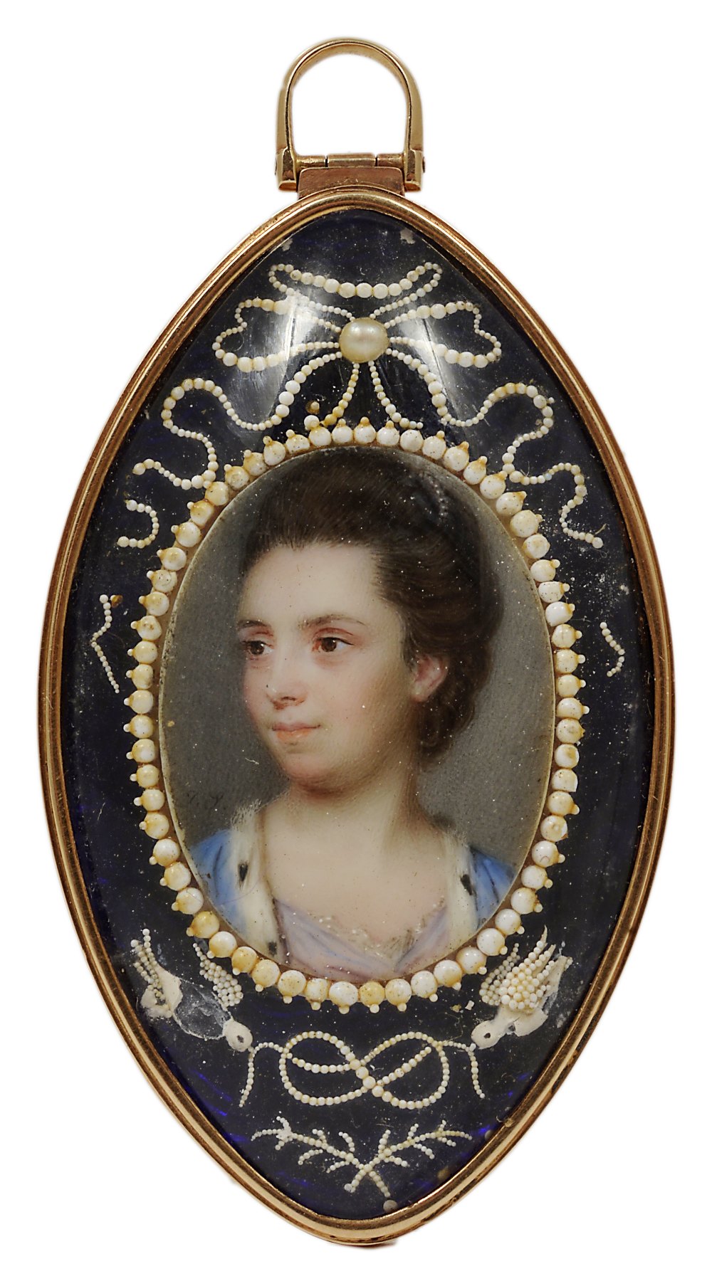 ˜A PORTRAIT MINIATURE OF A LADY, BY JOHN SMART (1740-1811), CIRCA 1770 ...