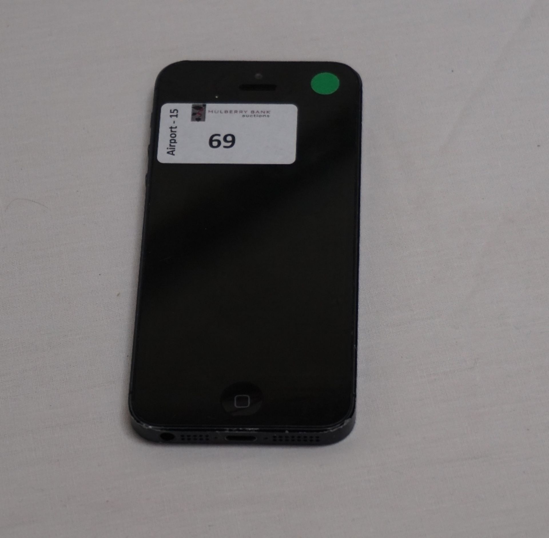 APPLE IPHONE 5 16GB - MODEL A1429 IMEI: 013630003374914. i-cloud ...