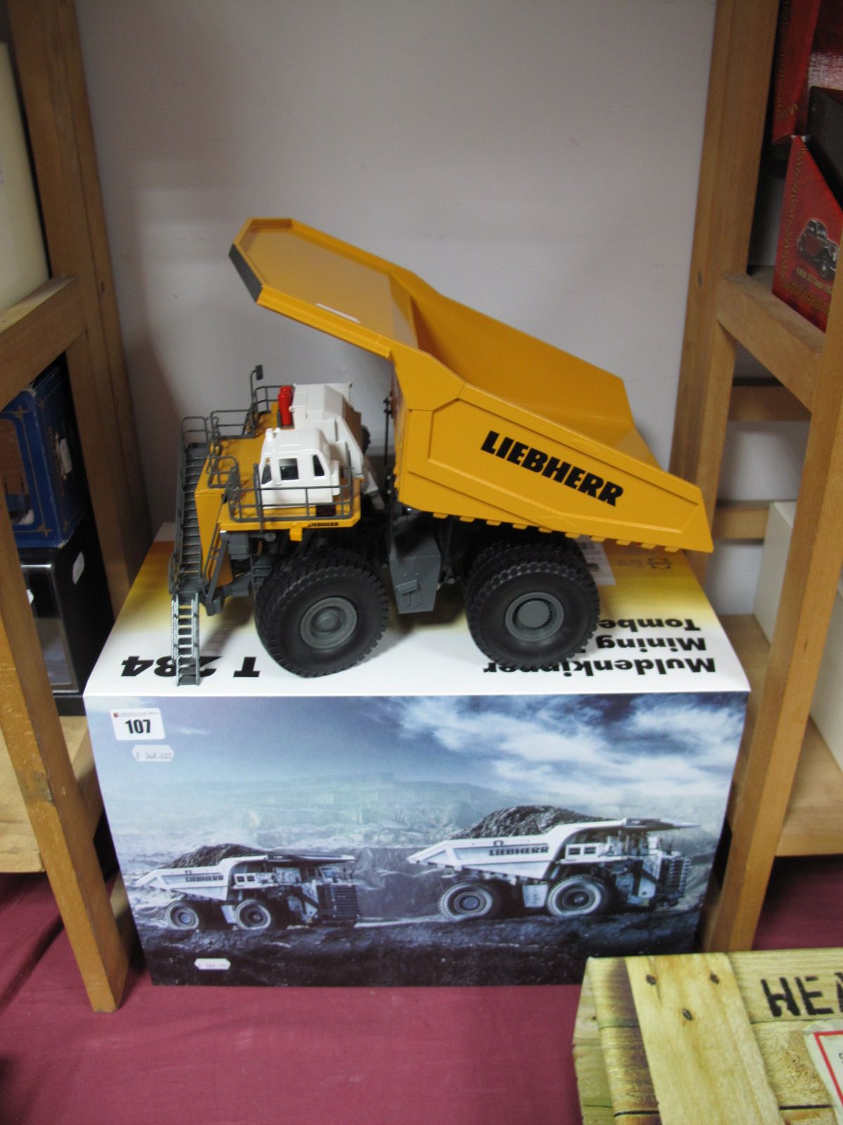 A 1:50th Scale Model of a Liebherr T284 Mining Truck by Conrad ...