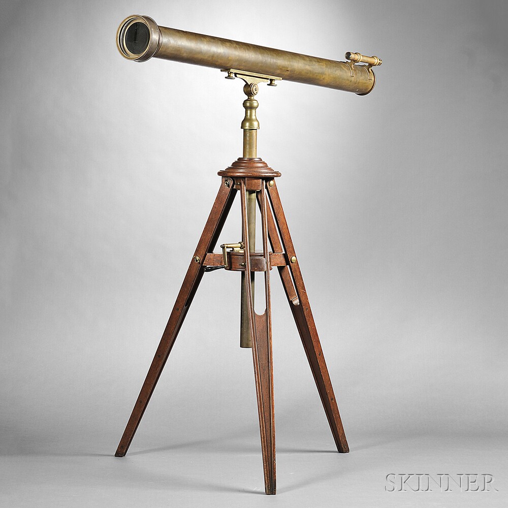 Secretan 6-inch Refractor Telescope, Paris, 19th century, the 70-in ...