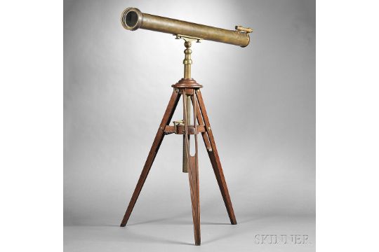 Secretan 6-inch Refractor Telescope, Paris, 19th century, the 70-in ...
